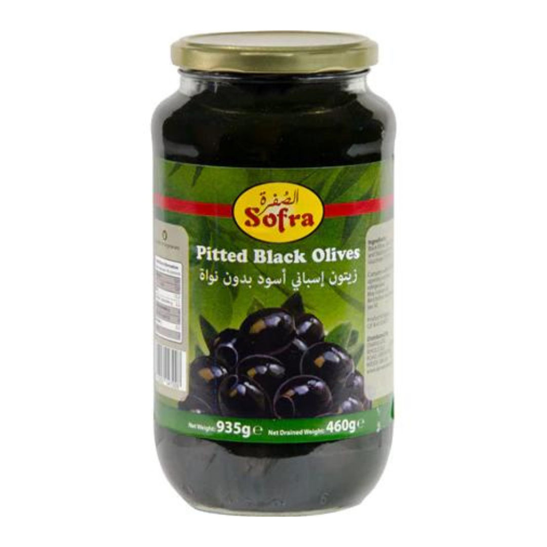 Sofra Pitted Black Olives - Frozemart
